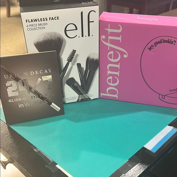 ELF | Makeup | Elf Flawless Face Brush Collection And Benefit Makeup ...
